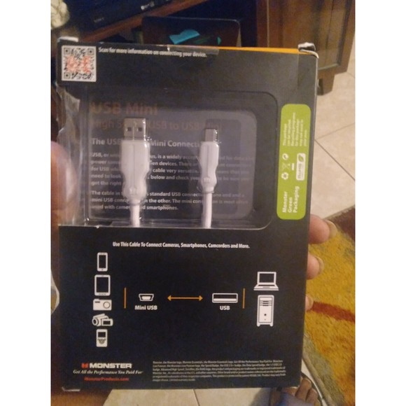 Other | Monster Essentials High Performance Mini Usb Cables High Speed ...